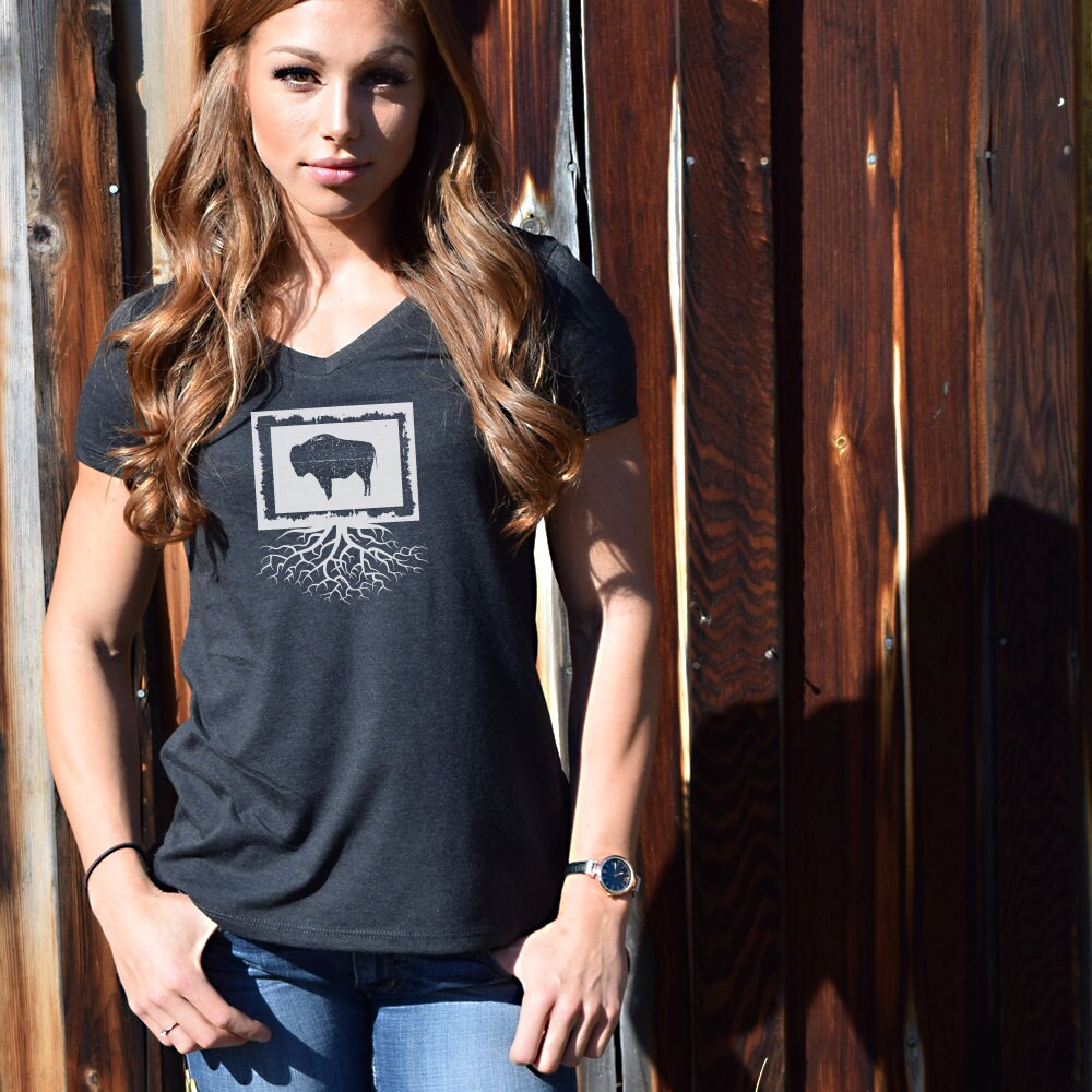Women's Wyoming Roots Shirt - Etsy