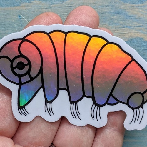 Tardigrade Sticker Set Kawaii Stickers Cute Planner or - Etsy