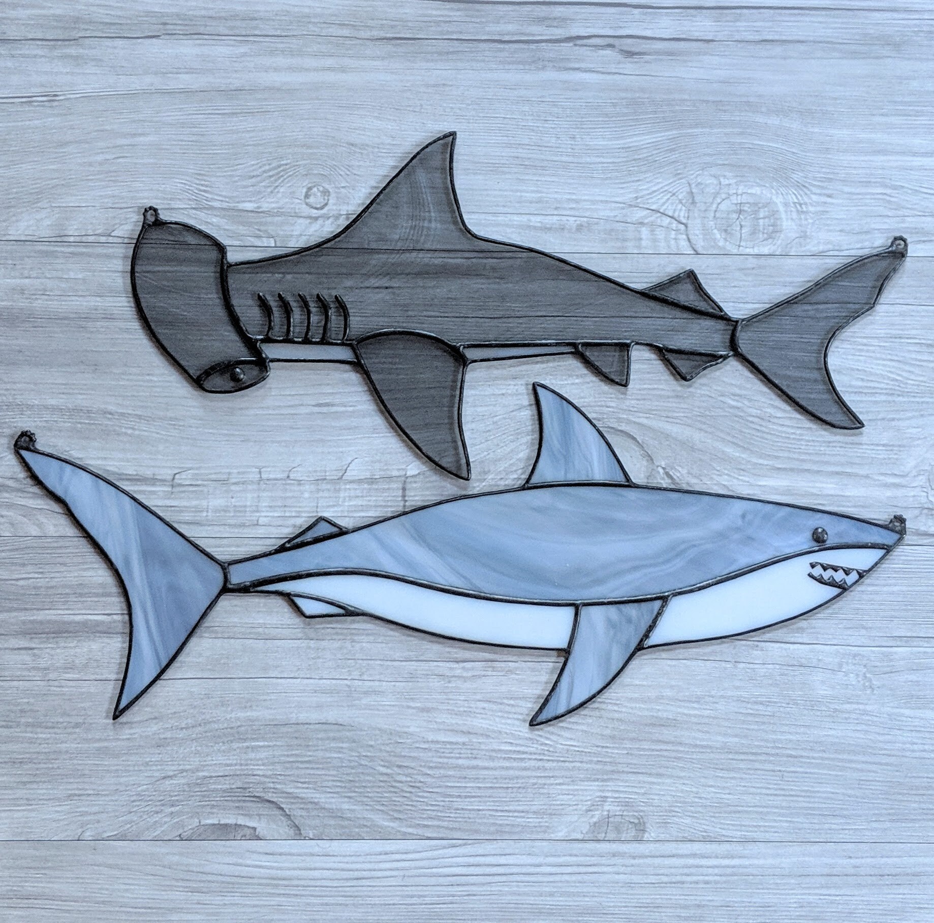 Matte Metallic Hammerhead Shark Sticker - Etsy