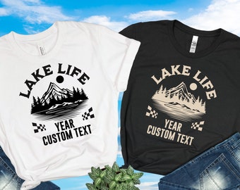 Family Cabin Vacation Shirts Funny Family Reunion Shirts Mountain Custom Text Tshirts ...