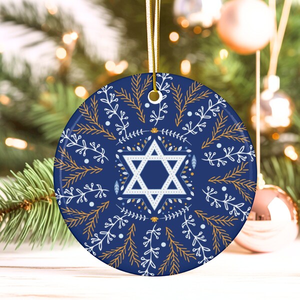 Hanukkah Ornament - Etsy