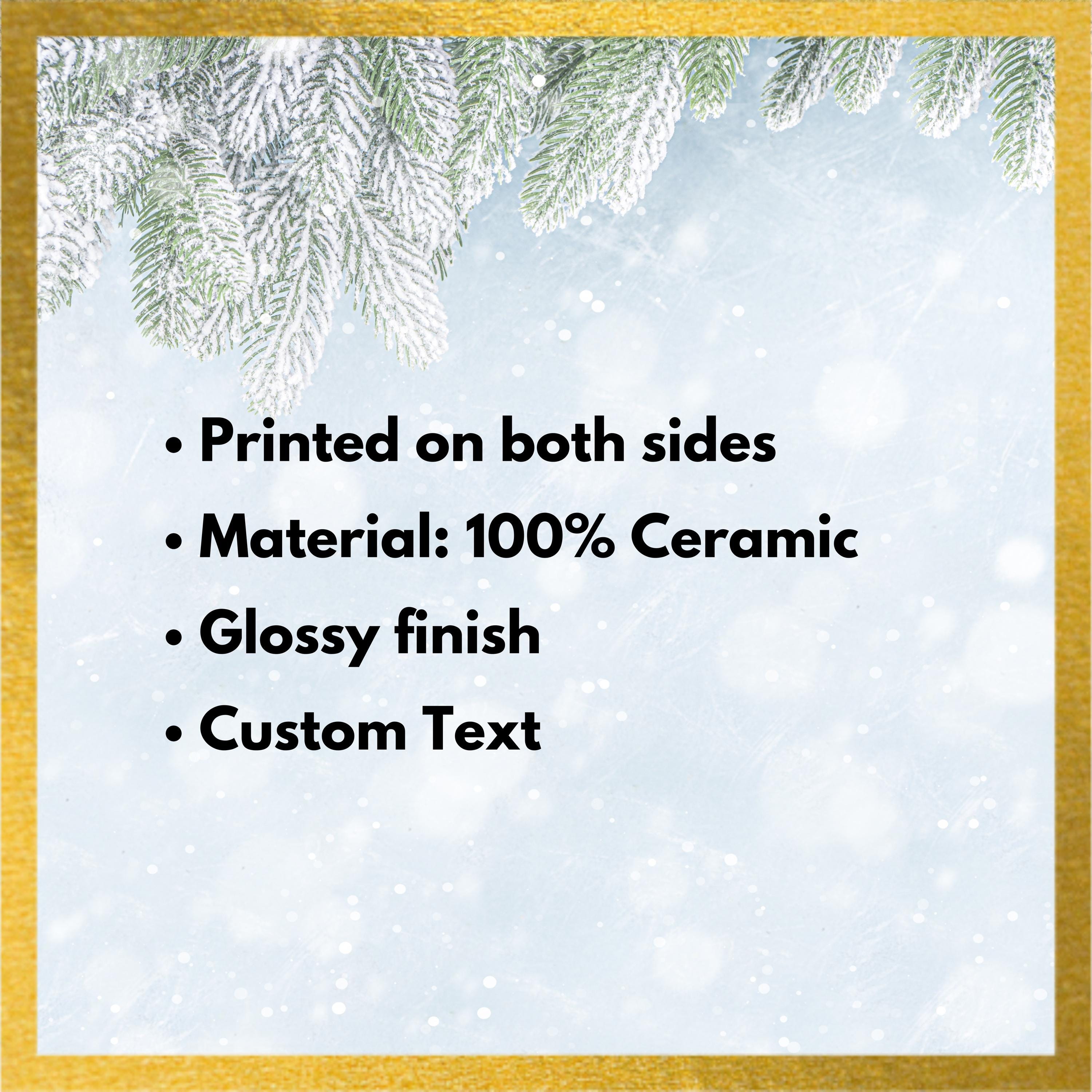 Custom Chemistry Christmas Ornament Science Major Lab Gift Scientist ...