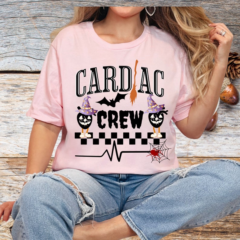 Halloween Cardiac Shirt Heart Anatomy Tshirt Anatomical Heart Gift Cath ...