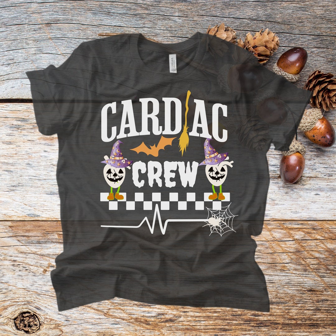 Halloween Cardiac Shirt Heart Anatomy Tshirt Anatomical Heart Gift Cath ...