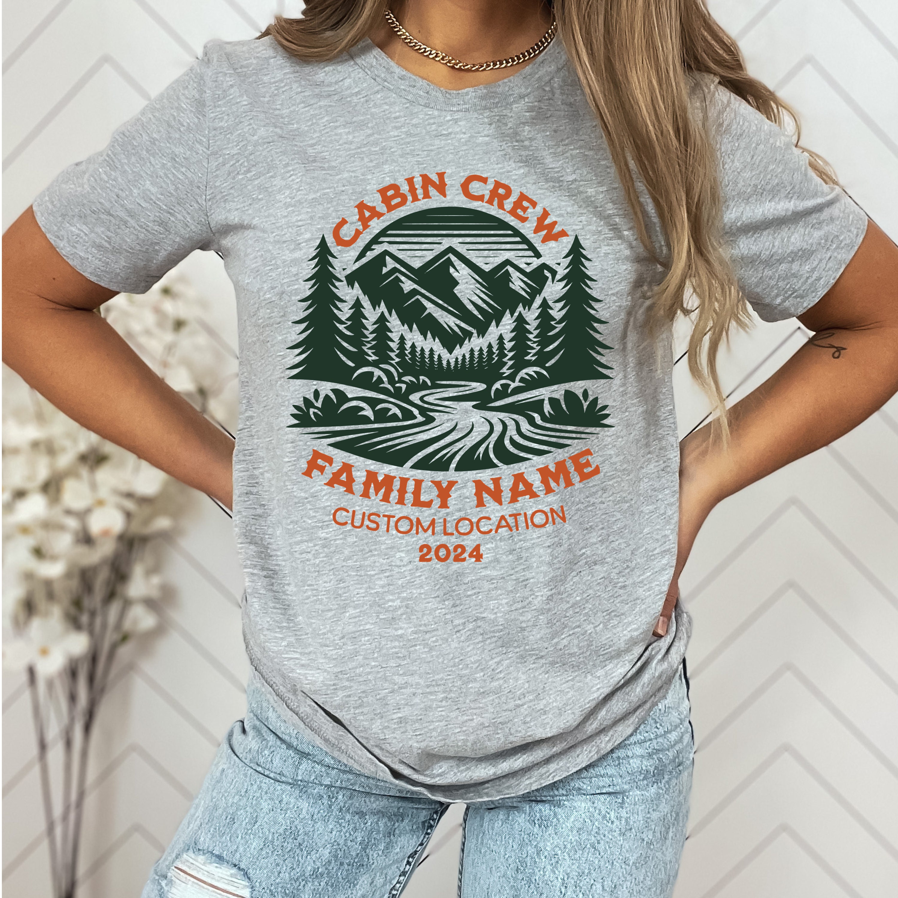 Custom Cabin Crew T-shirts: Family Reunion Mountain Vacation Shirts - Etsy