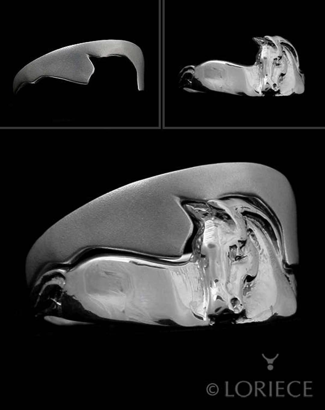 Sterling Silver Equestrian Horse Puzzle Ring / Horse Gift for Women ...