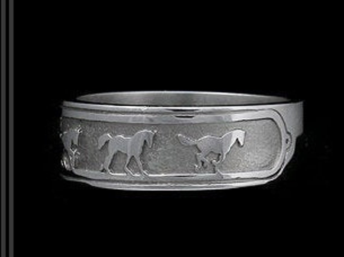 Equestrian Cantering Horse Ring - Etsy