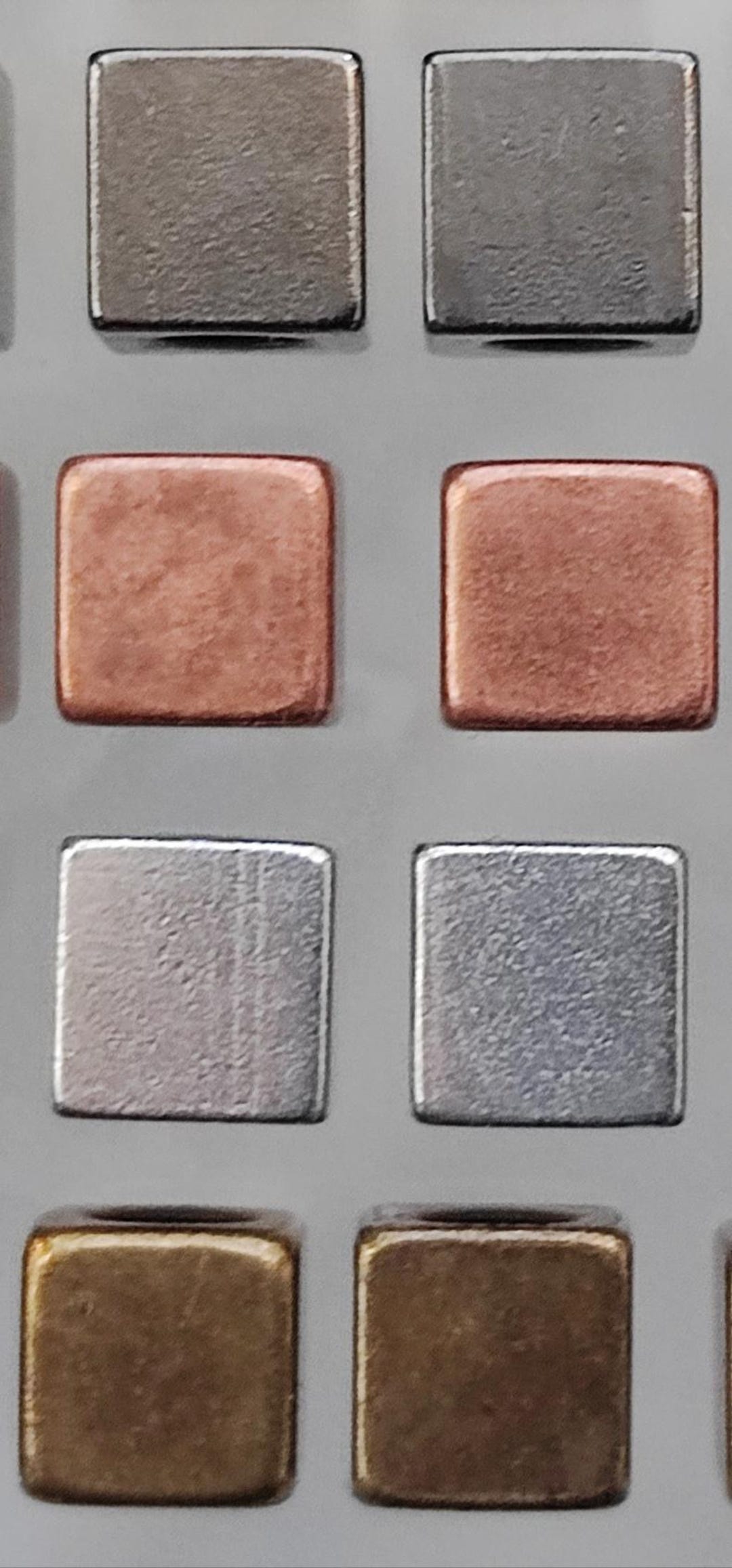 Lot of 10 Alloy Cubes From 4 to 6mm Choice of 4 Colors - Etsy