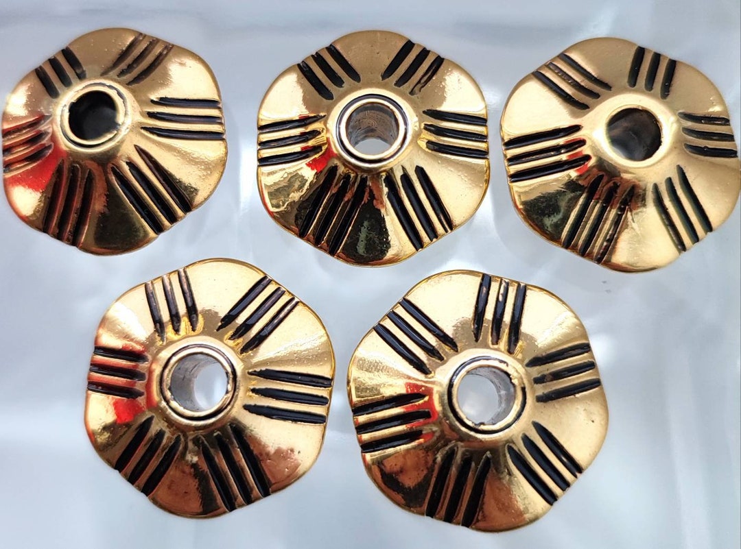 Set of 5 Large Gold CCB Plastic Washers - Etsy