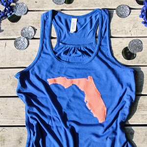 Florida Gators Flowy Racerback Tank Top - Florida Tank Top - Gators ...