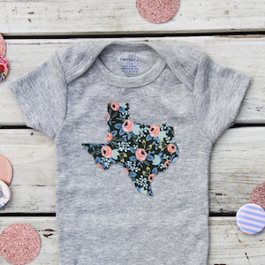 Texas Onesie® Baby Shower Gift Texas Baby Girl Gifts for - Etsy