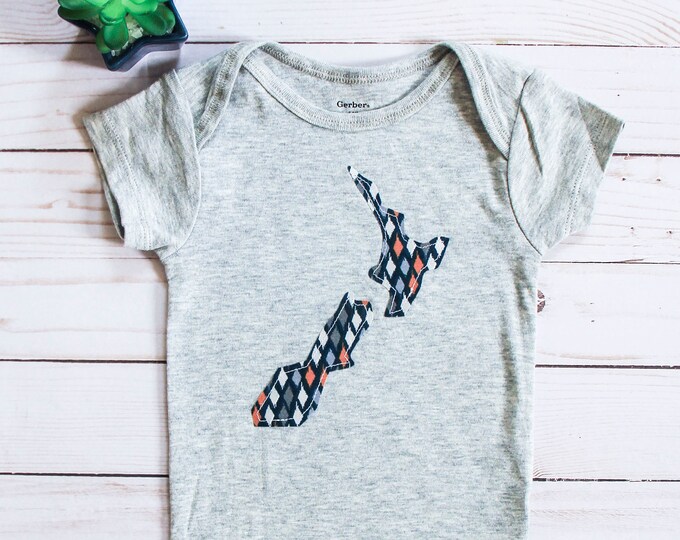 New Zealand Baby Onesie® Baby Shower Gift - New Zealand Baby Boy ...