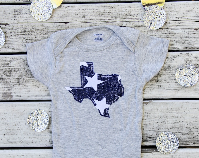 Texas Onesie® Baby Shower Gift - Texas Baby Boy - Handmade and ...