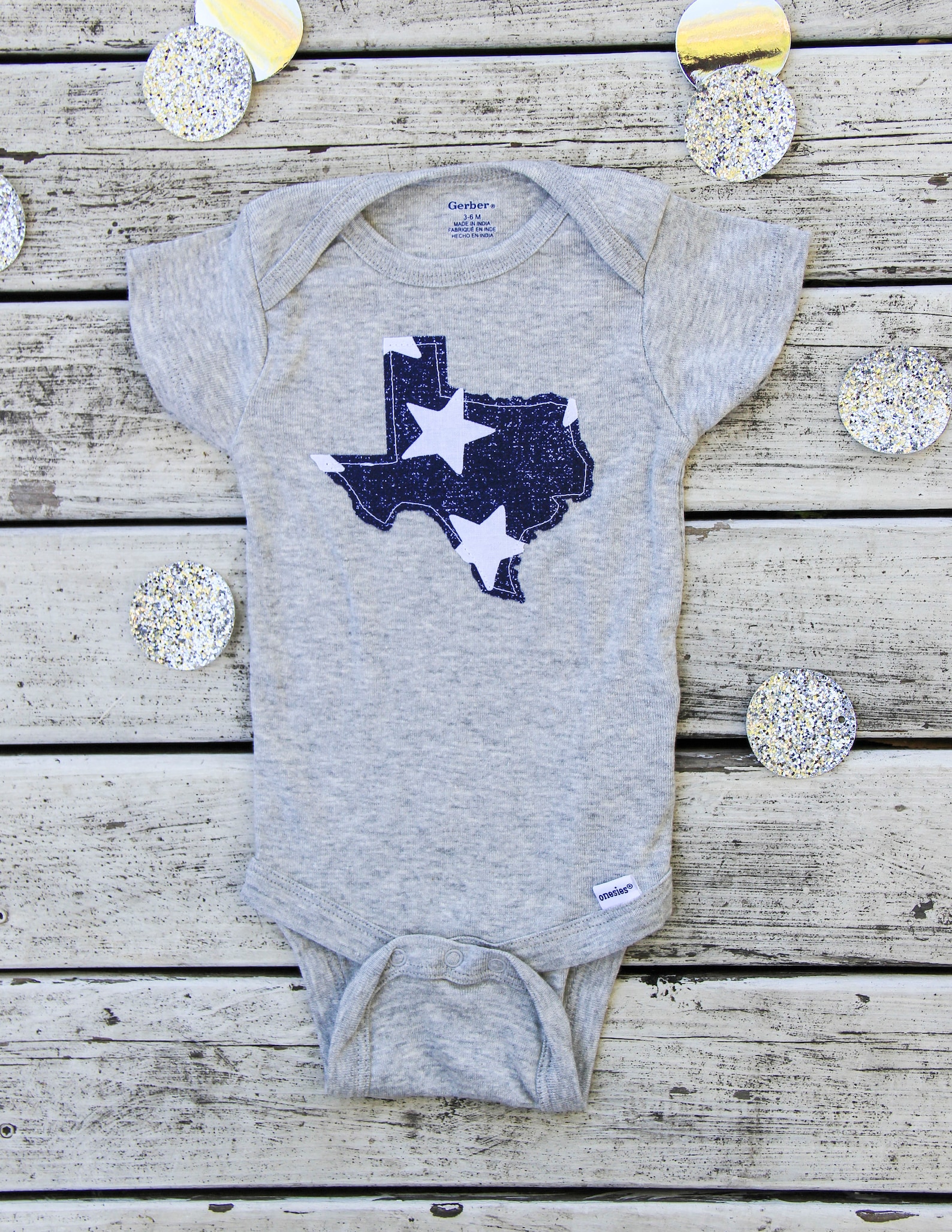 Texas Onesie® Baby Shower Gift - Texas Baby Boy - Handmade and ...