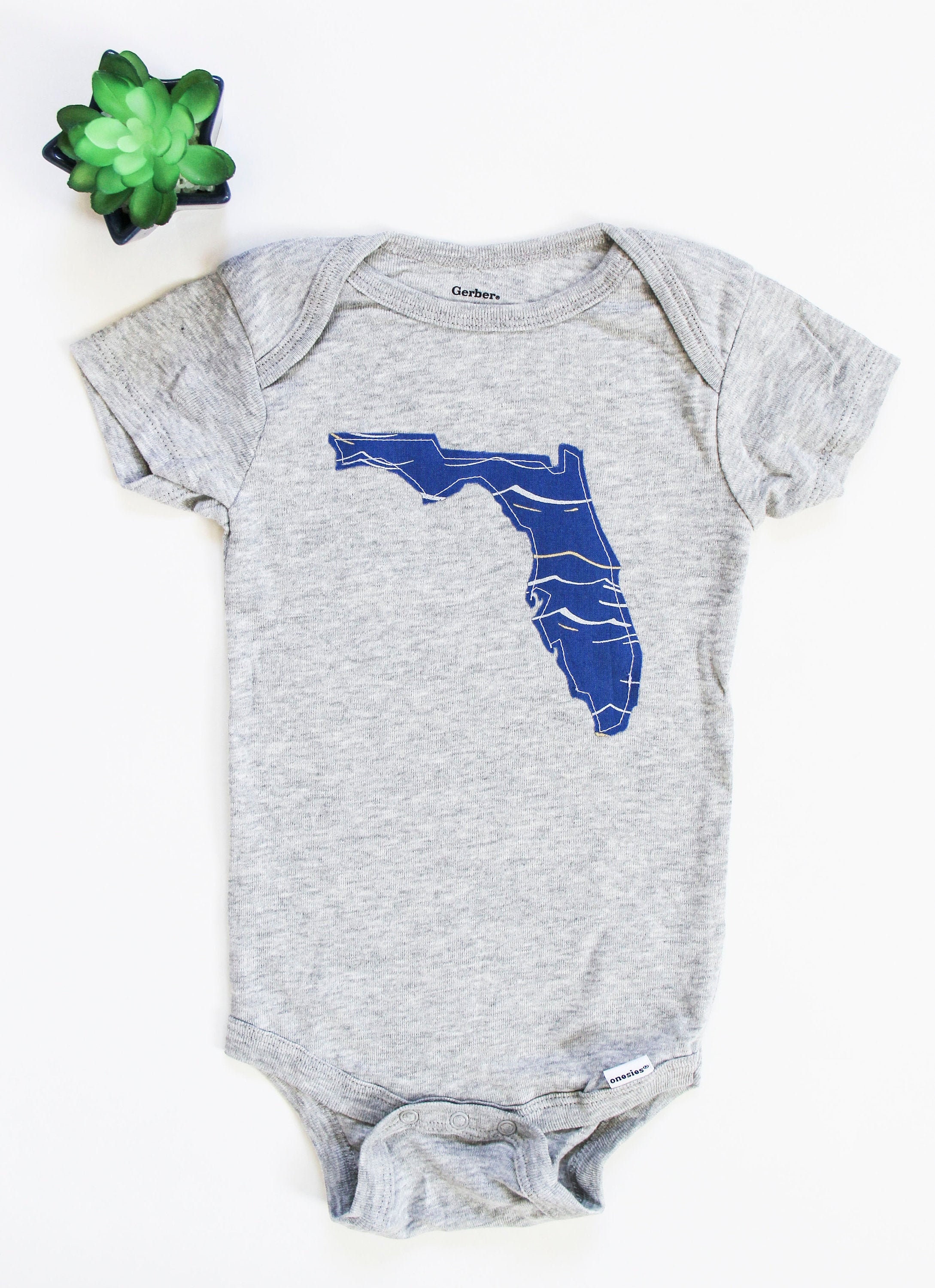 Florida Onesie® Baby Shower Gift Florida Baby Boy Handmade | Etsy