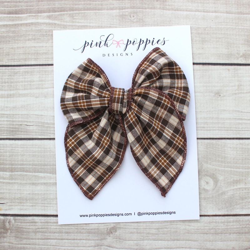 Fall Hair Bow - Etsy