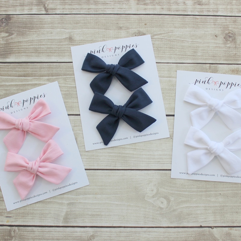 Girl Bows for Pig Tails - Etsy