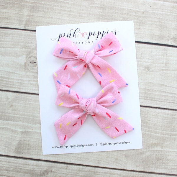Light Pink Bows - Etsy