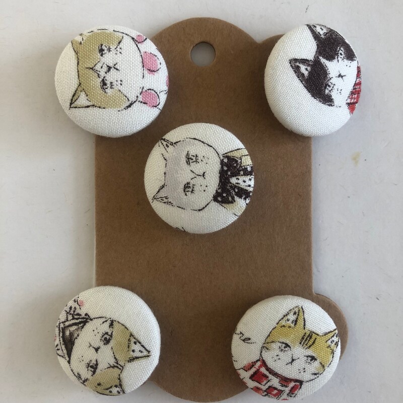 Cat Buttons - Etsy