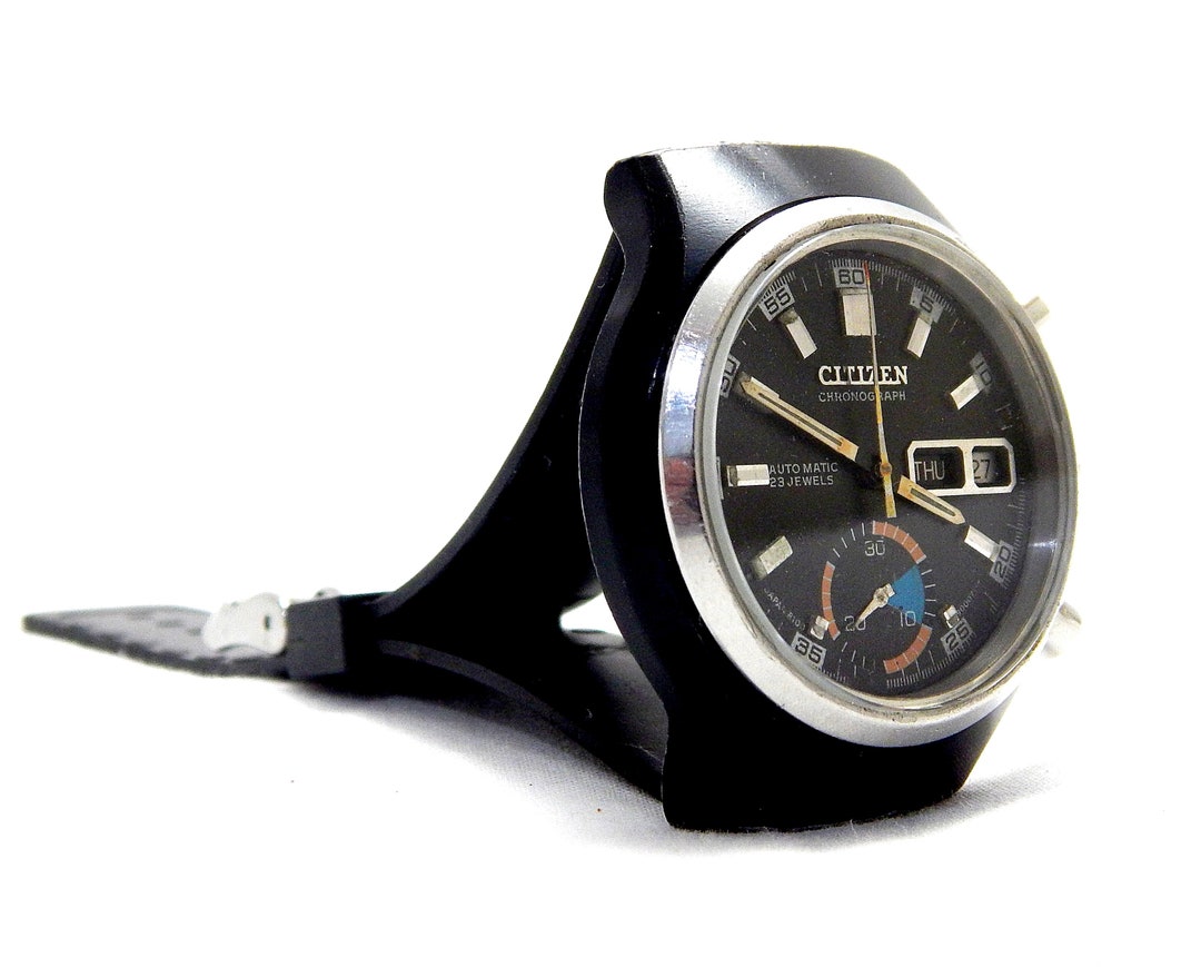 Vintage Watch, CITIZEN Challenge, Watch Chronograph, Movement Automatic ...