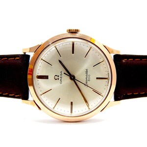 Watch OMEGA, Omega Seamaster 600, Hand Winding, Case Gold 18kt, 35mm ...