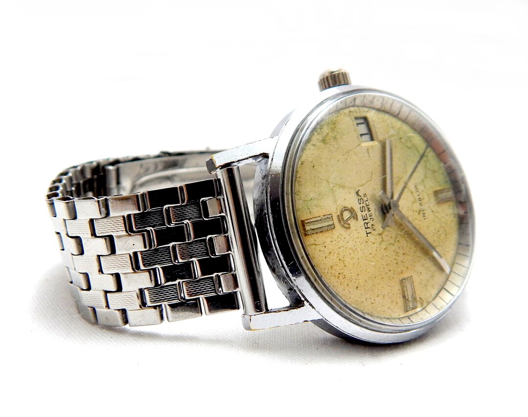 Vintage Watch TRESSA, Watch Classic, Hand Winding, Case Steel, 34mm ...
