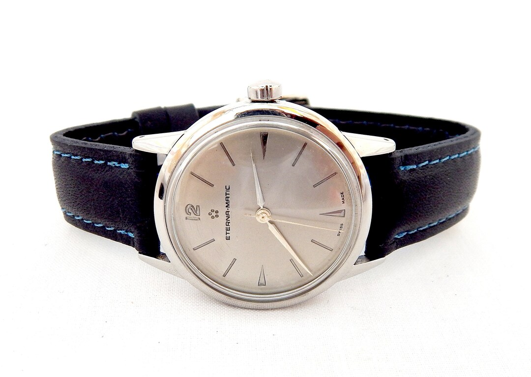 Vintage Watch, ETERNA-MATIC, Watch Automatic, Self Winding, Case ...
