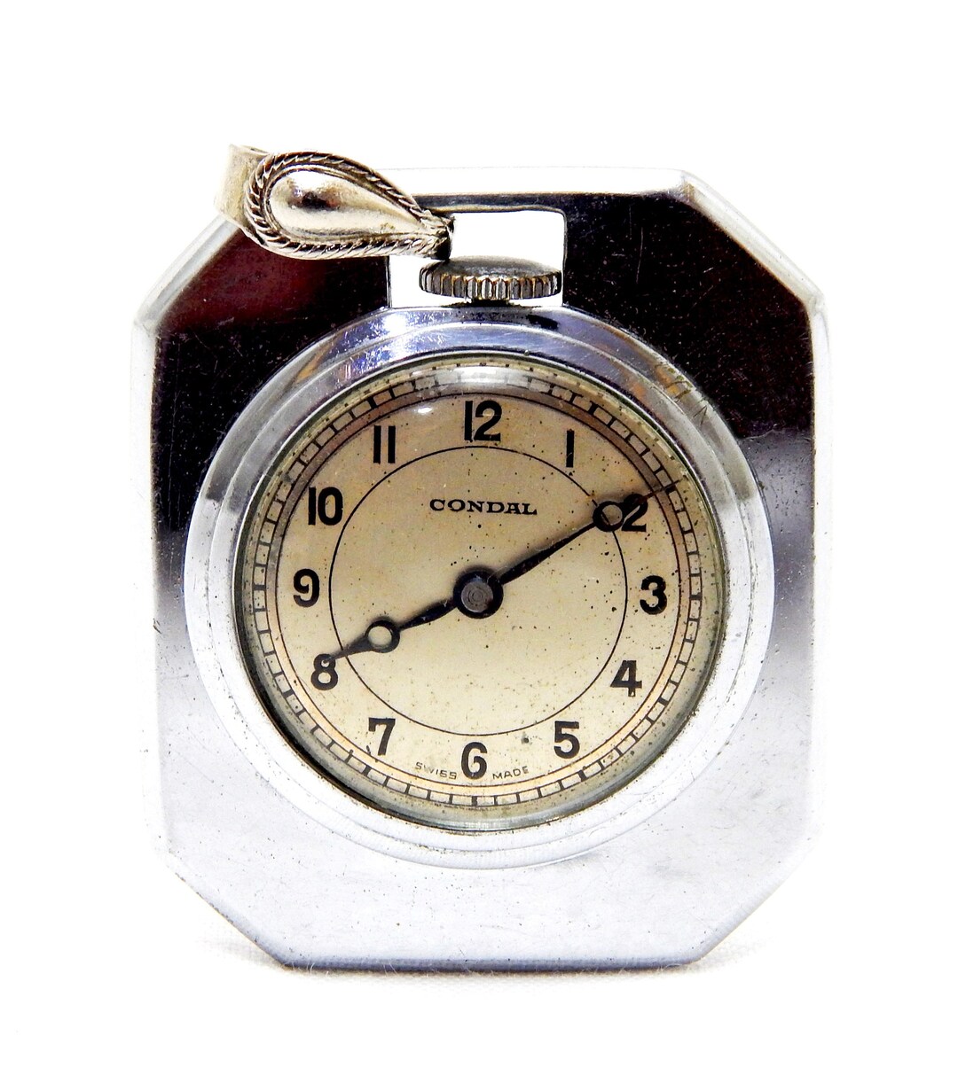 Vintage Watch, CONDAL, Watch Pendant, Mechanic, Style Art Deco, Case ...