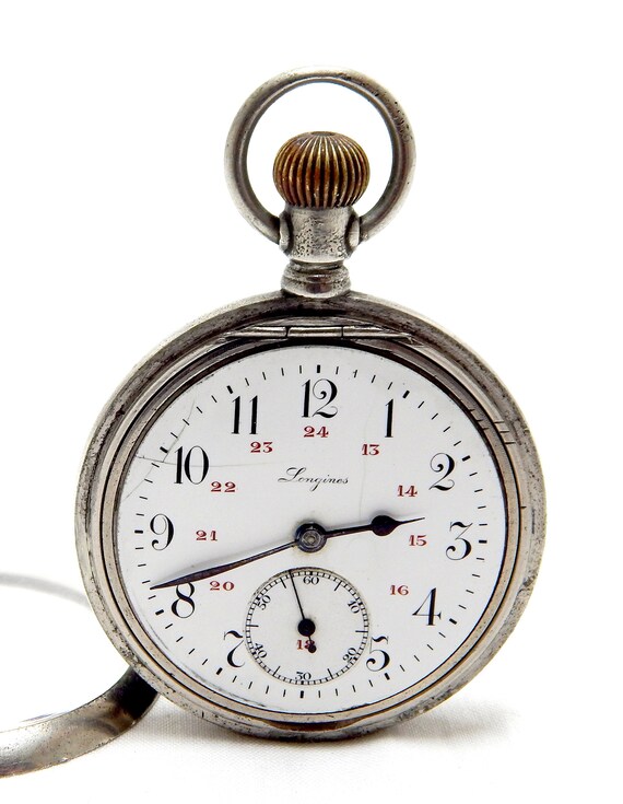 Pocket Longines, Watch LONGINES, Longines Open Face, … - Gem