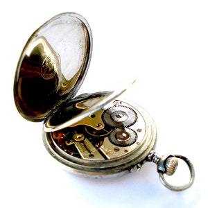 Antique Watch, LONGINES Open Face, Cal 18.89N, Case Stainless Steel ...