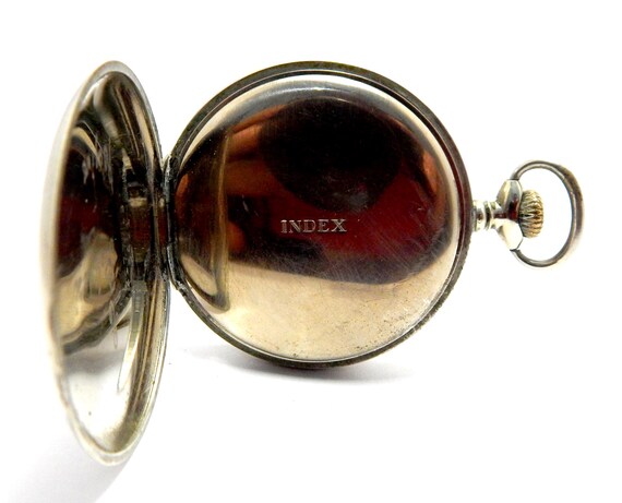 Antique Pocket Watch INDEX, 16 Jewels, Open Face, Dia… - Gem