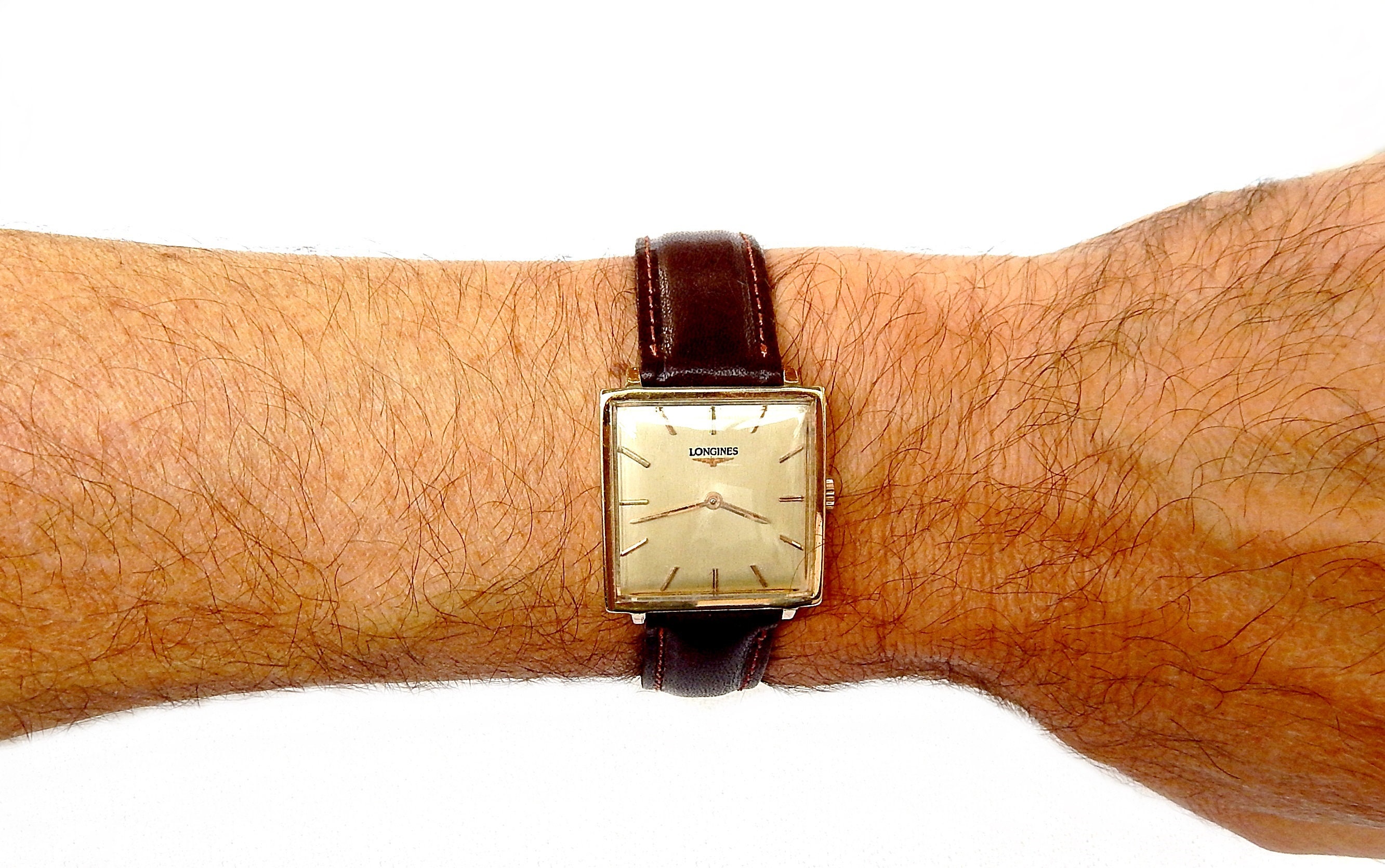 Vintage Watch LONGINES Square Hand Winding 1950c Art Deco | Etsy