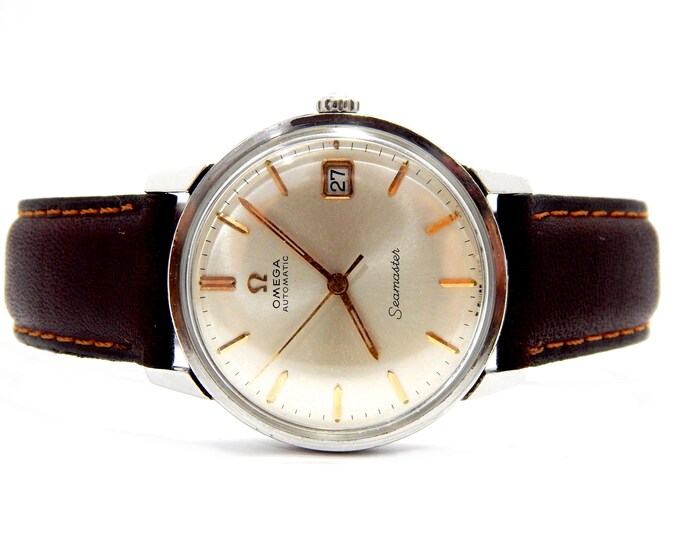 Watch OMEGA, Omega Seamaster, Omega Automatic, Case Stainless Steel ...