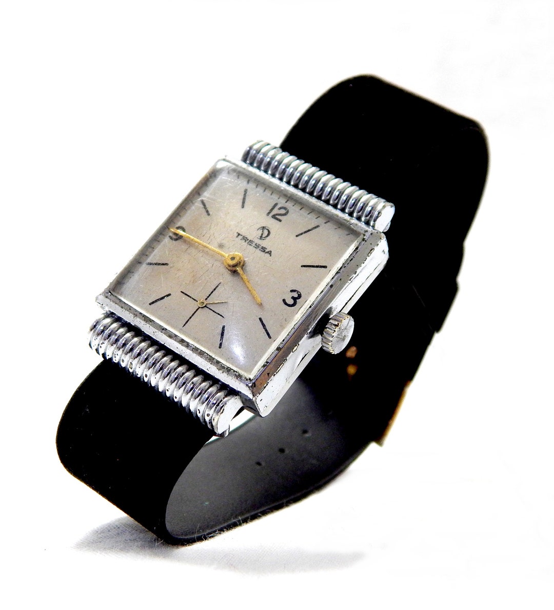 Vintage Watch, Watch TRESSA, Wrist Watch, Hand Winding, Case Steel ...