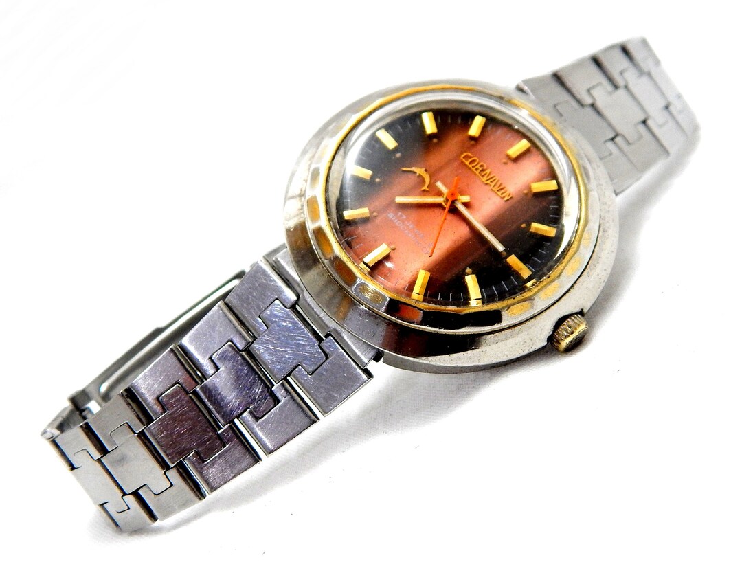 Vintage Watch, Watch CORNAVIN, Watch Mechanic, Case Stainless Steel ...