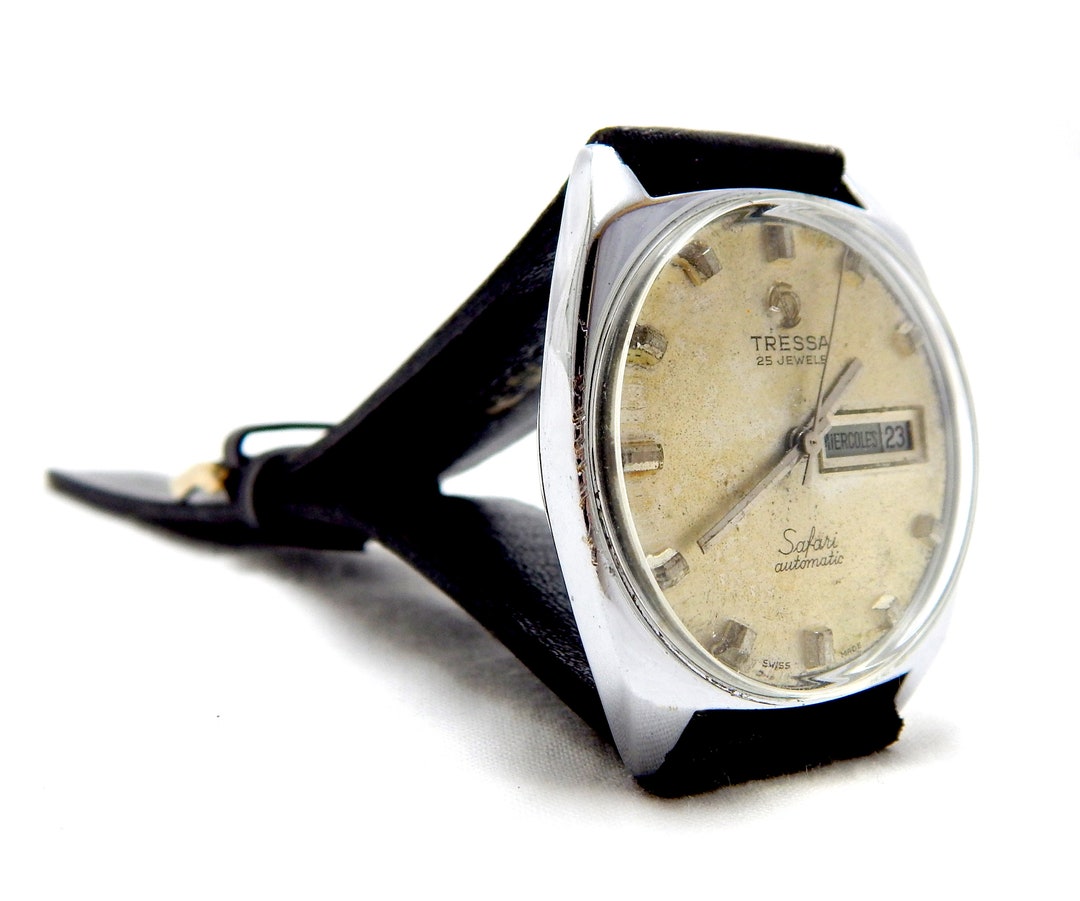 Vintage Watch, Watch TRESSA, Wrist Watch, Watch Automatic, 25 Jewels ...