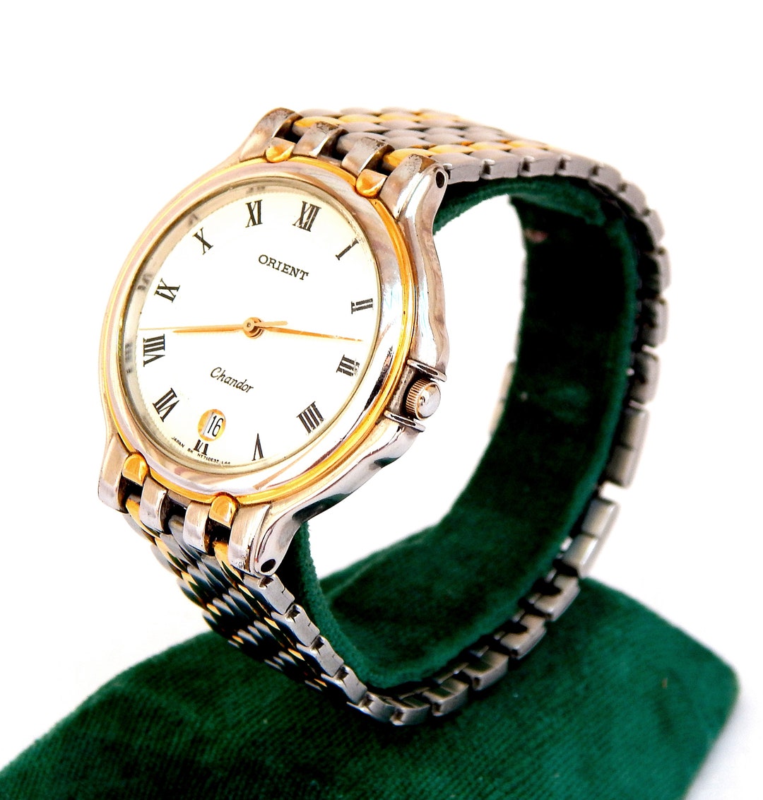 Vintage Watch Watch ORIENT Chandor Watch Quartz Case Steel - Etsy