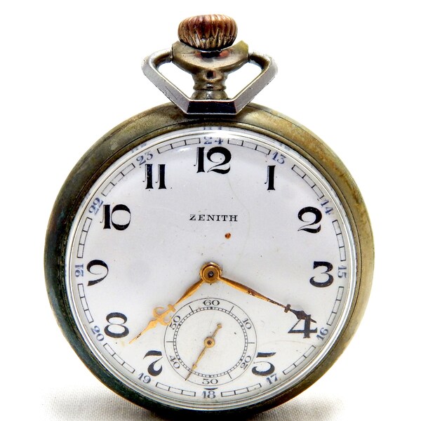 Zenith Pocket Watch - Etsy