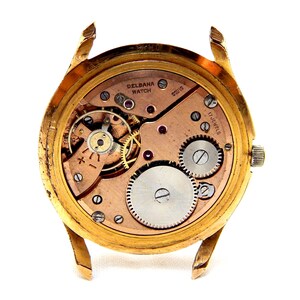 Vintage Watch, Watch DELBANA, Dial Textured, Wrist Watch, Hand Winding ...