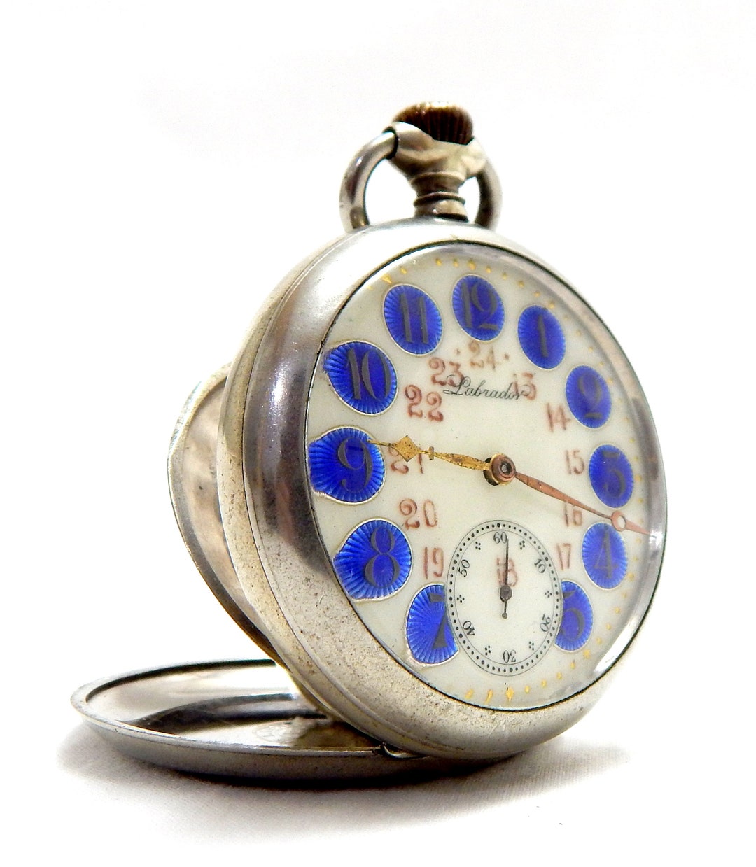 Antique Pocket Pocket LABRADOR Style Art Deco Open Face - Etsy