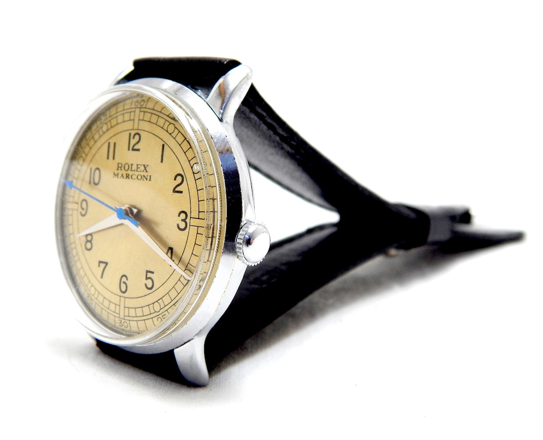 Watch Rolex Marconi, Hand Winding, Watch Art Deco, Case Steel, 36mm ...