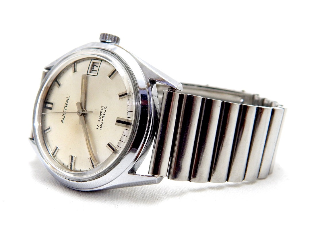Vintage Watch, AUSTRAL Classic, Art Deco, 17 Jewels, Hand Winding ...