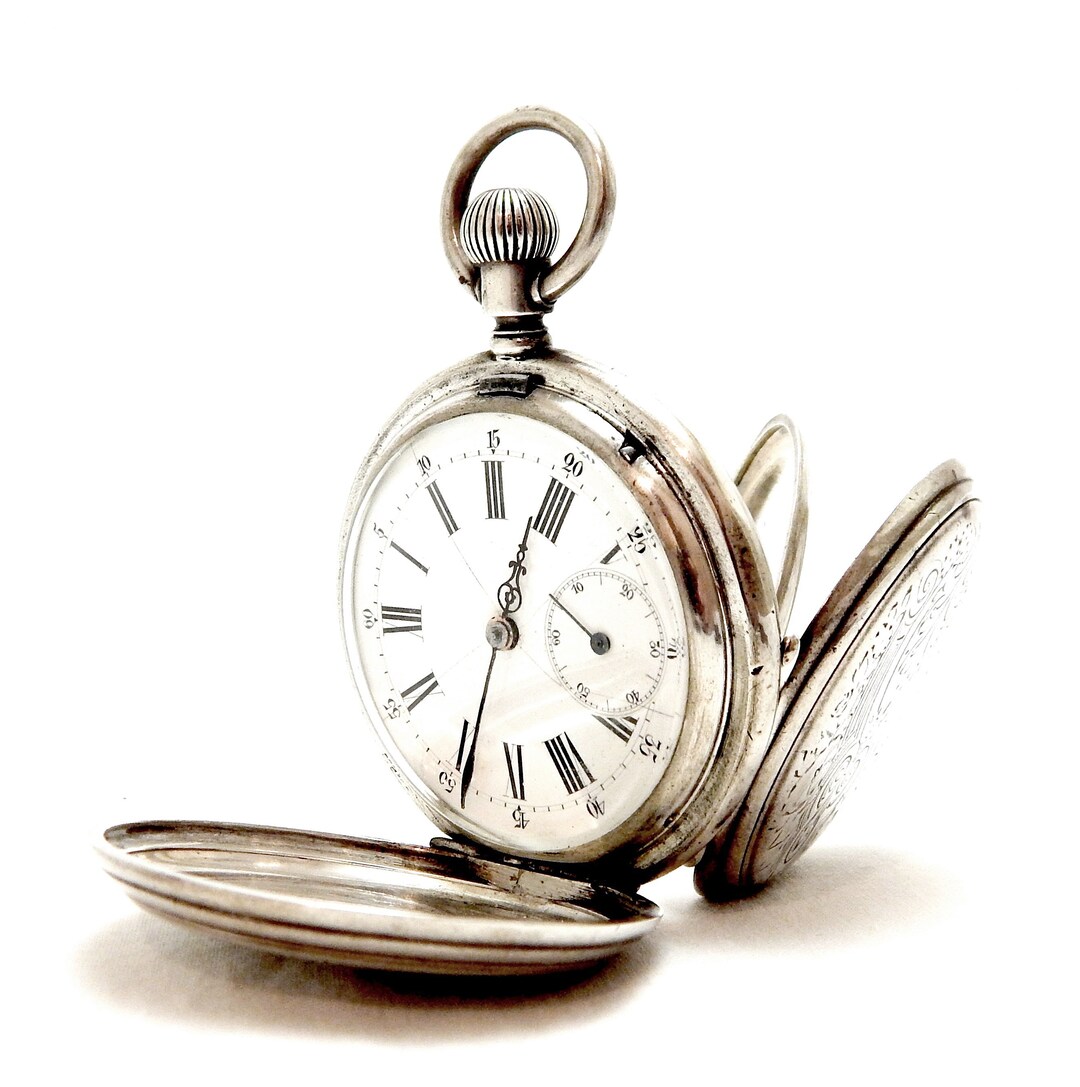 Antique Longines, Pocket LONGINES, 15 Rubies, Pocket Hunter, Watch ...
