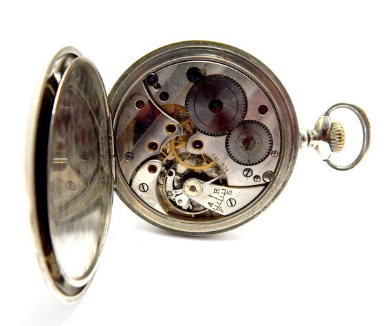 Antique Pocket Watch INDEX, 16 Jewels, Open Face, Dia… - Gem