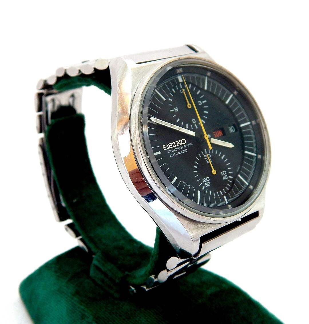 Vintage Watch SEIKO, Speed-timer, Chronograph Automatic, Ref 6139 3009 ...