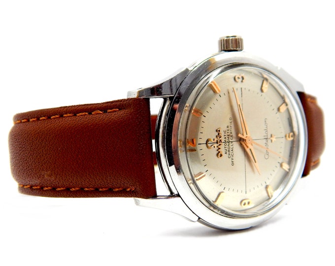 Watch OMEGA Constellation, Omega Automatic, 19 Jewels, Case Steel, 35mm ...