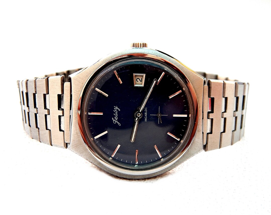 Vintage Watch,jessy Classic, Hand Winding, Case Stainless Steel 38mm ...