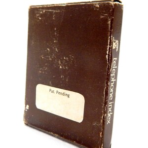 Antique Telephone Directory, Mini Guide, Phone Book, Vintage Phone Book ...