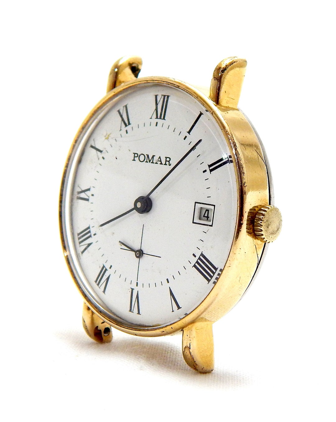 Vintage Watch, Watch POMAR, Movement Mechanic, Wrist Watch, Watch Men ...