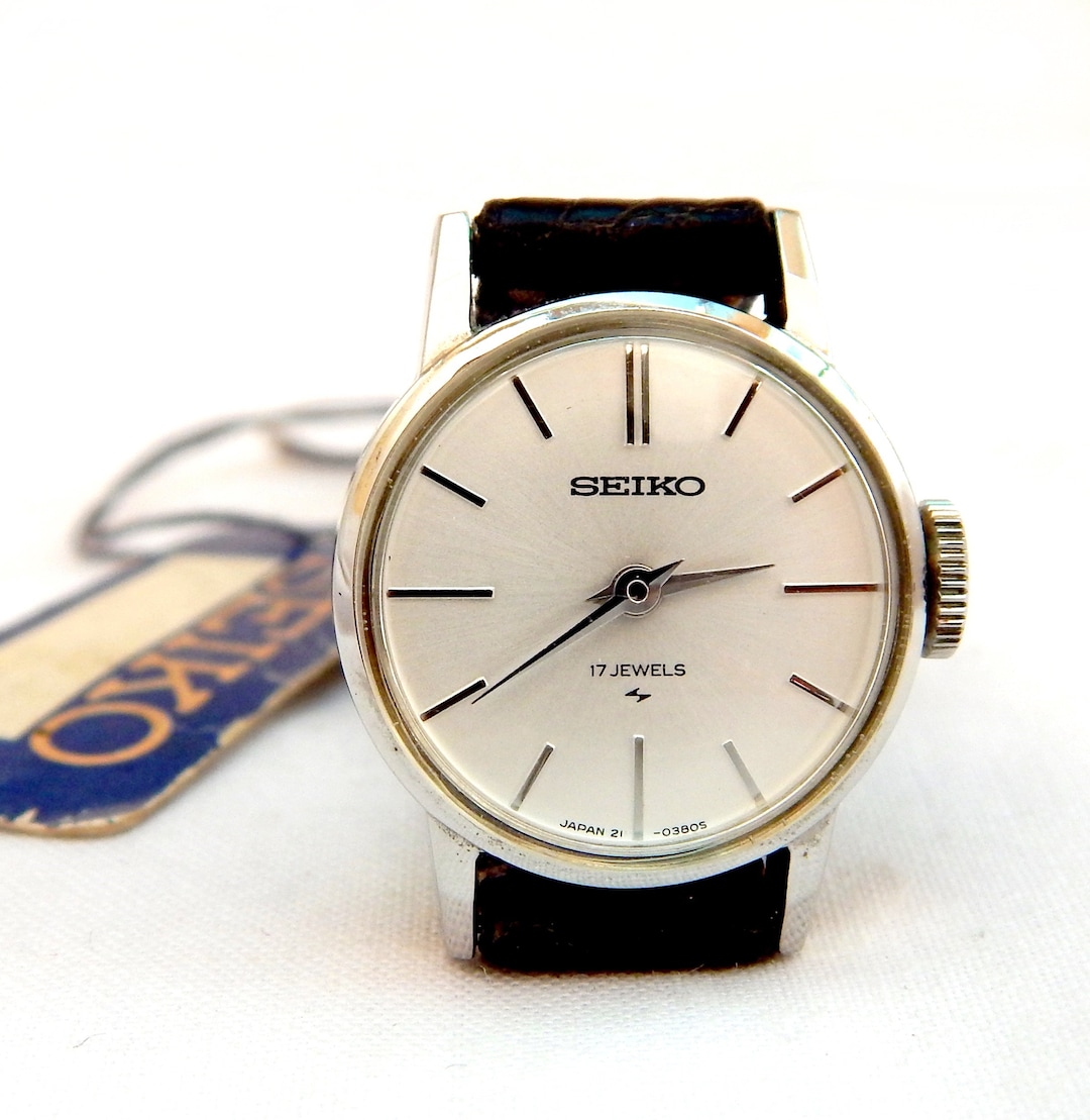 Vintage Watch Watch SEIKO Hand Winding Watch Lady Case - Etsy